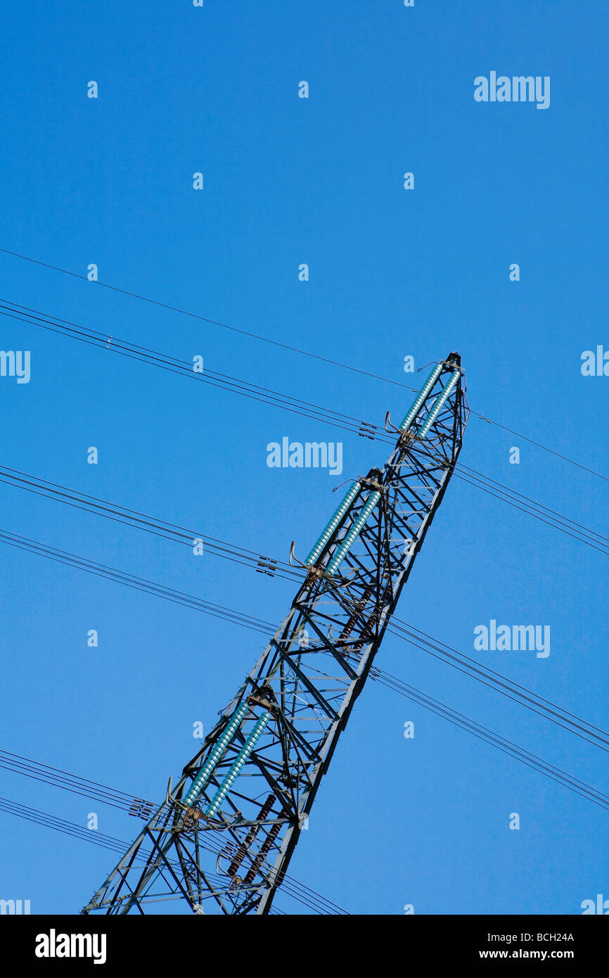 Electricity pylon design hi-res stock photography and images - Alamy