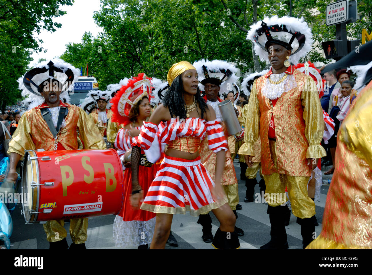 Black suits at local carnival hi-res stock photography and images - Alamy