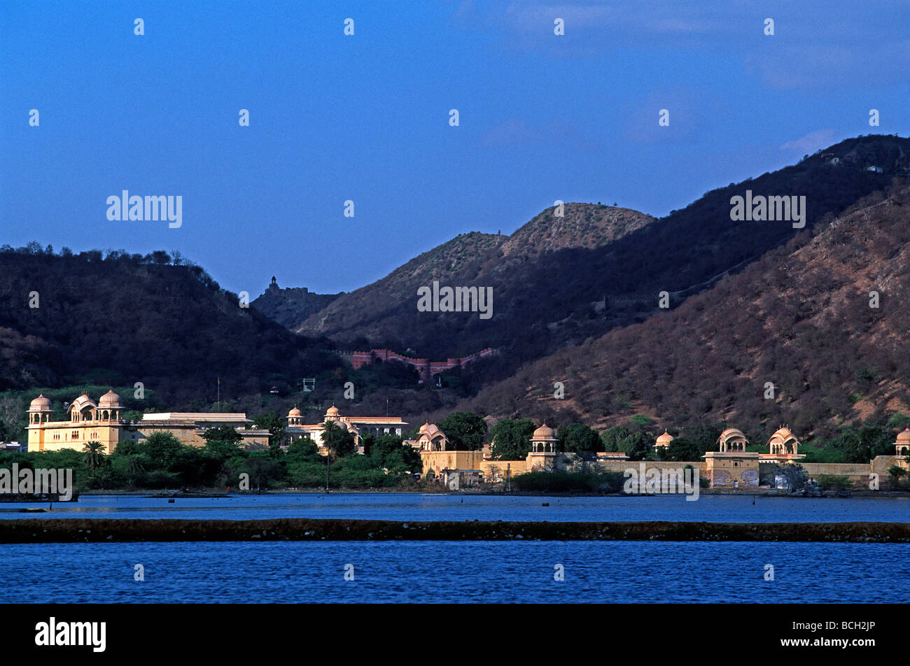 India Rajasthan Jaipur Kanak Vrindavan Valley temple of Govind Deoji ...