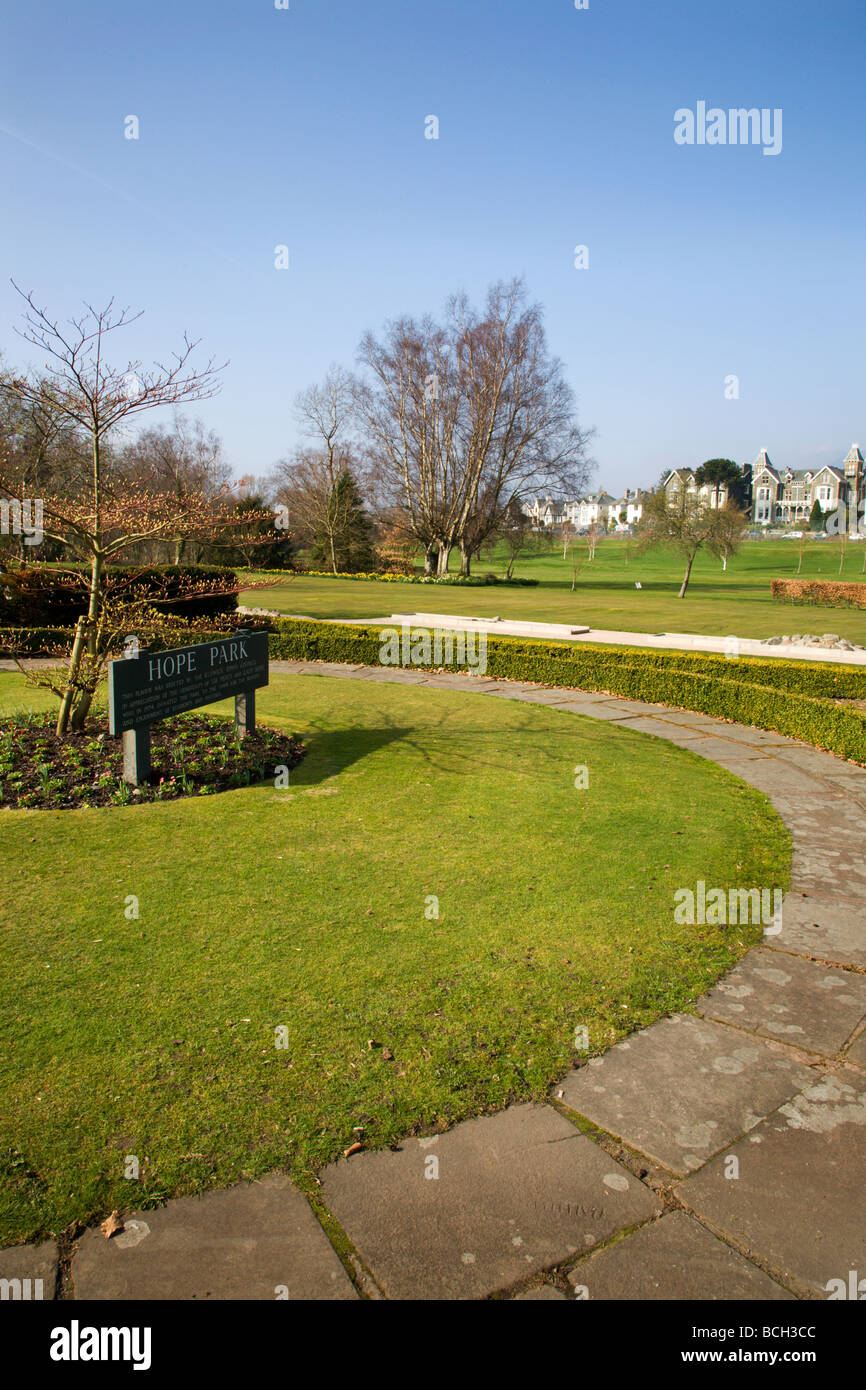 Hope Park Keswick Cumbria England Stock Photo - Alamy
