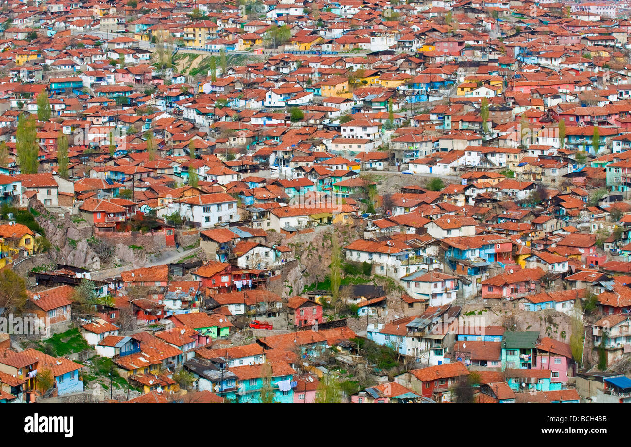 density neighbourhood in Ankara the capital city of Turke Stock Photo ...
