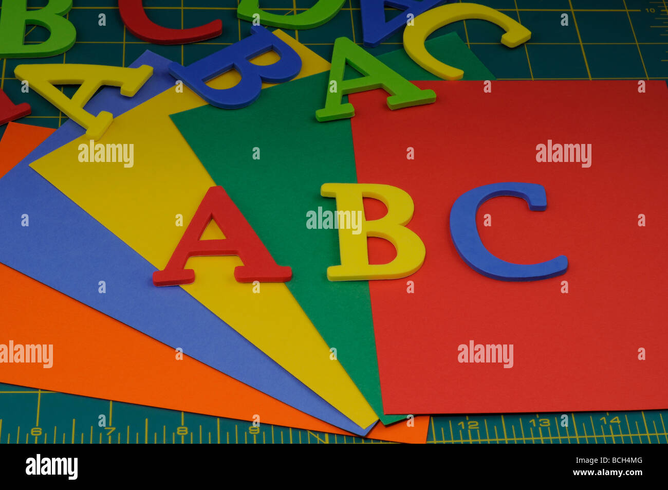 Abc letters hi-res stock photography and images - Alamy