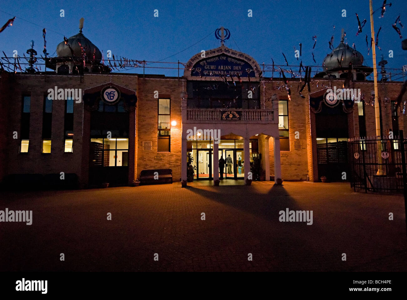 Sikh temple gurdwara derby architecture hi-res stock photography and ...