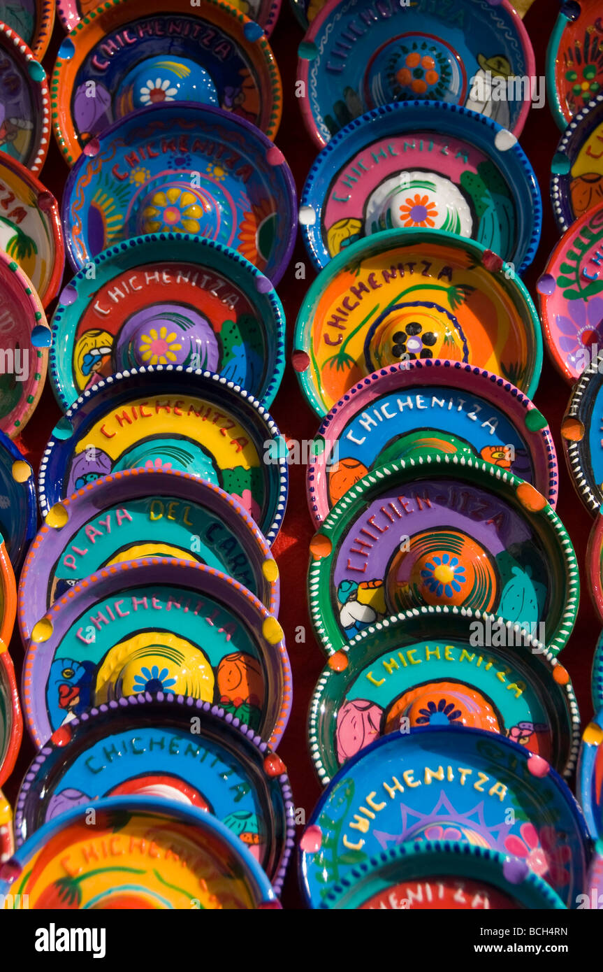 Mexico, Yucatan, Chichen Itza, UNESCO World Heritage Site, crafts for ...