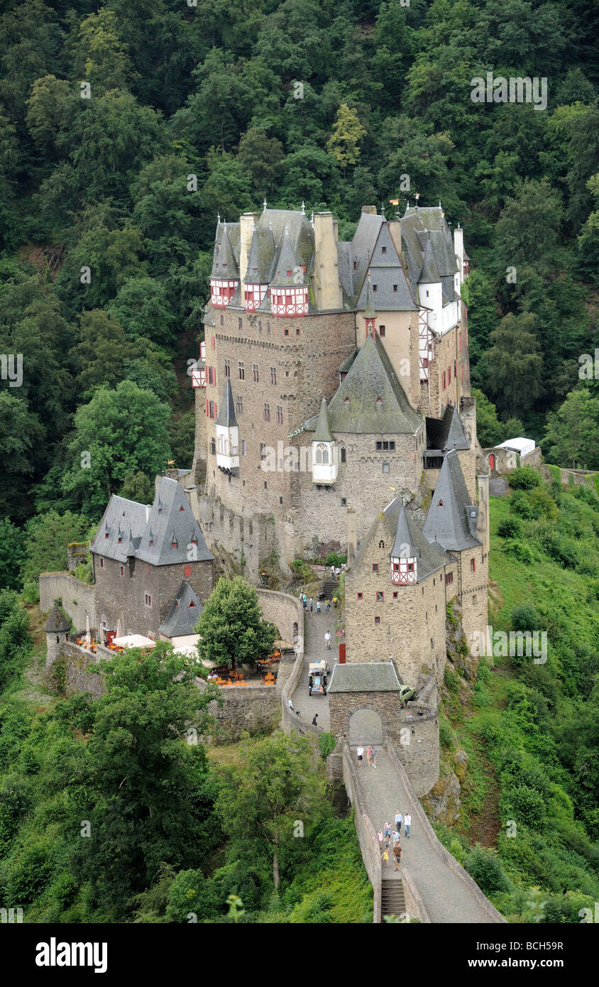 Medieval Castle - Burg Eltz in Germany Stock Photo - Alamy