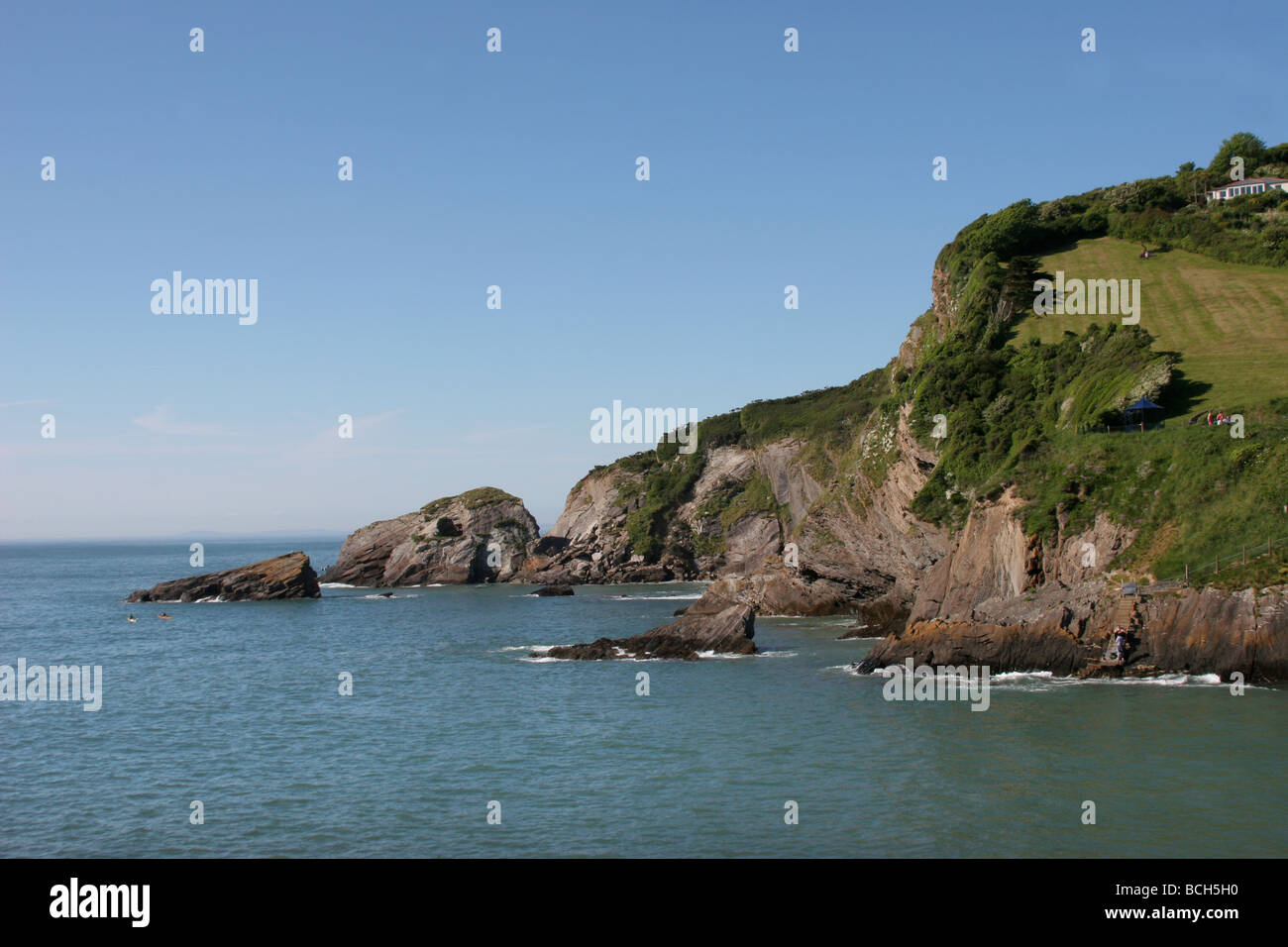 combe martin devon england Stock Photo - Alamy