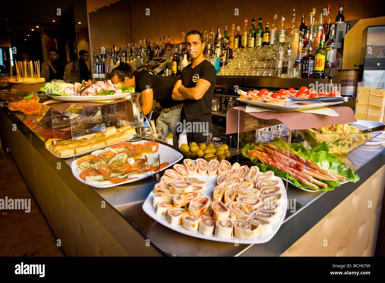 cocktails corso como milan italy Stock Photo - Alamy