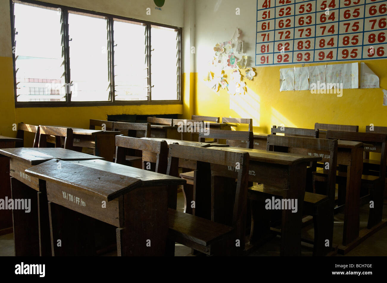 School in Tamale Ghana Stock Photo - Alamy