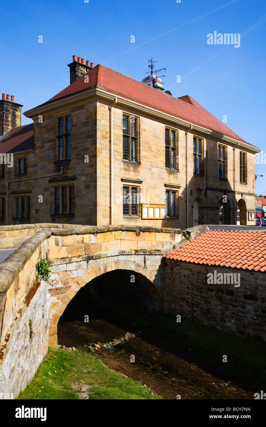 Town Hall Helmsley Yorkshire England Stock Photo - Alamy