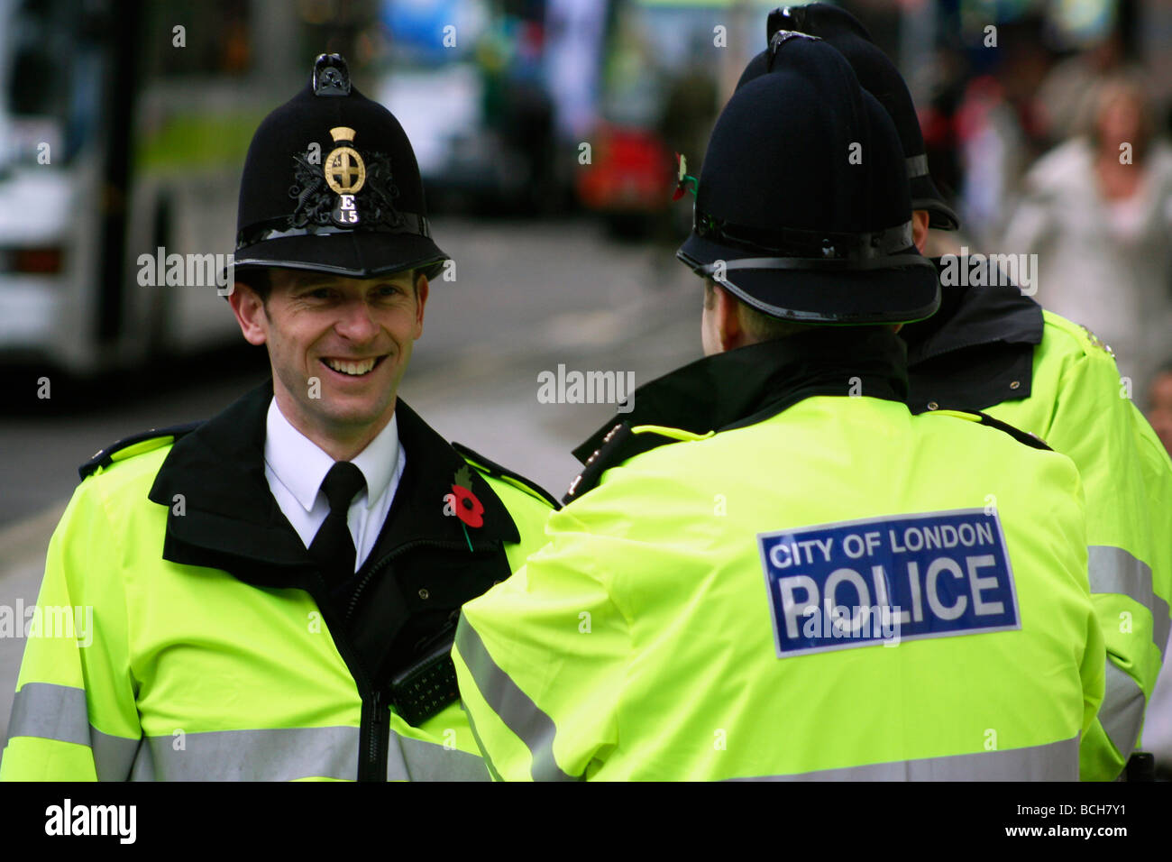 City of London police at remembrance day Stock Photo - Alamy