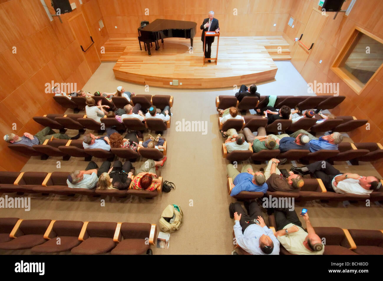 Lecture before a Musical Performance Stock Photo - Alamy