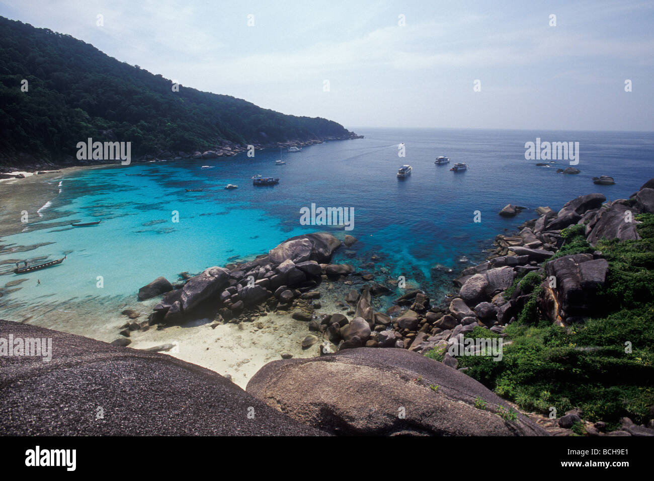 Beach of Similan Islands Koh Payu Island Andaman Sea Thailand Stock ...