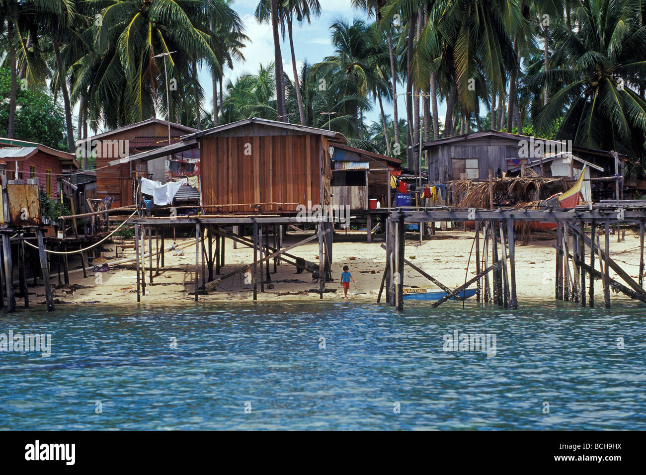 Fishermen Village on Mabul Island Sabah Borneo Malaysia Stock Photo - Alamy