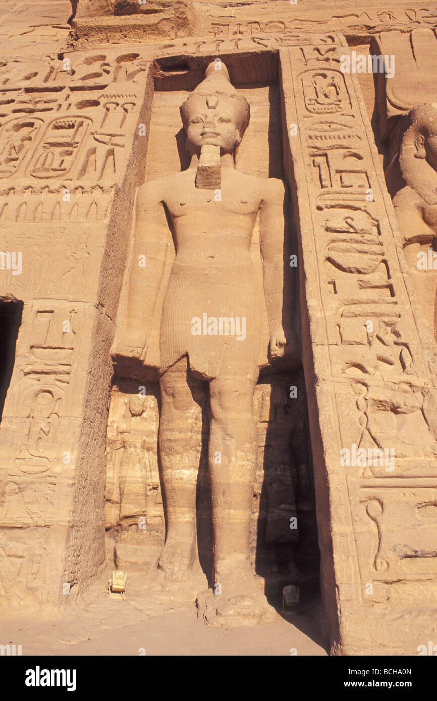 Small Hathor Temple of Nefertari Abu Simbel Egypt Stock Photo - Alamy