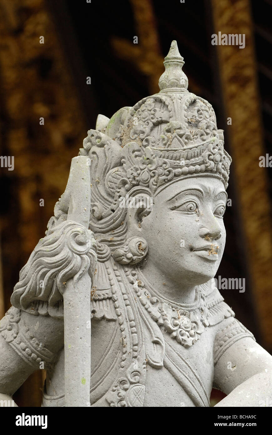 Hindu Stone Statue Bali Indonesia Stock Photo - Alamy