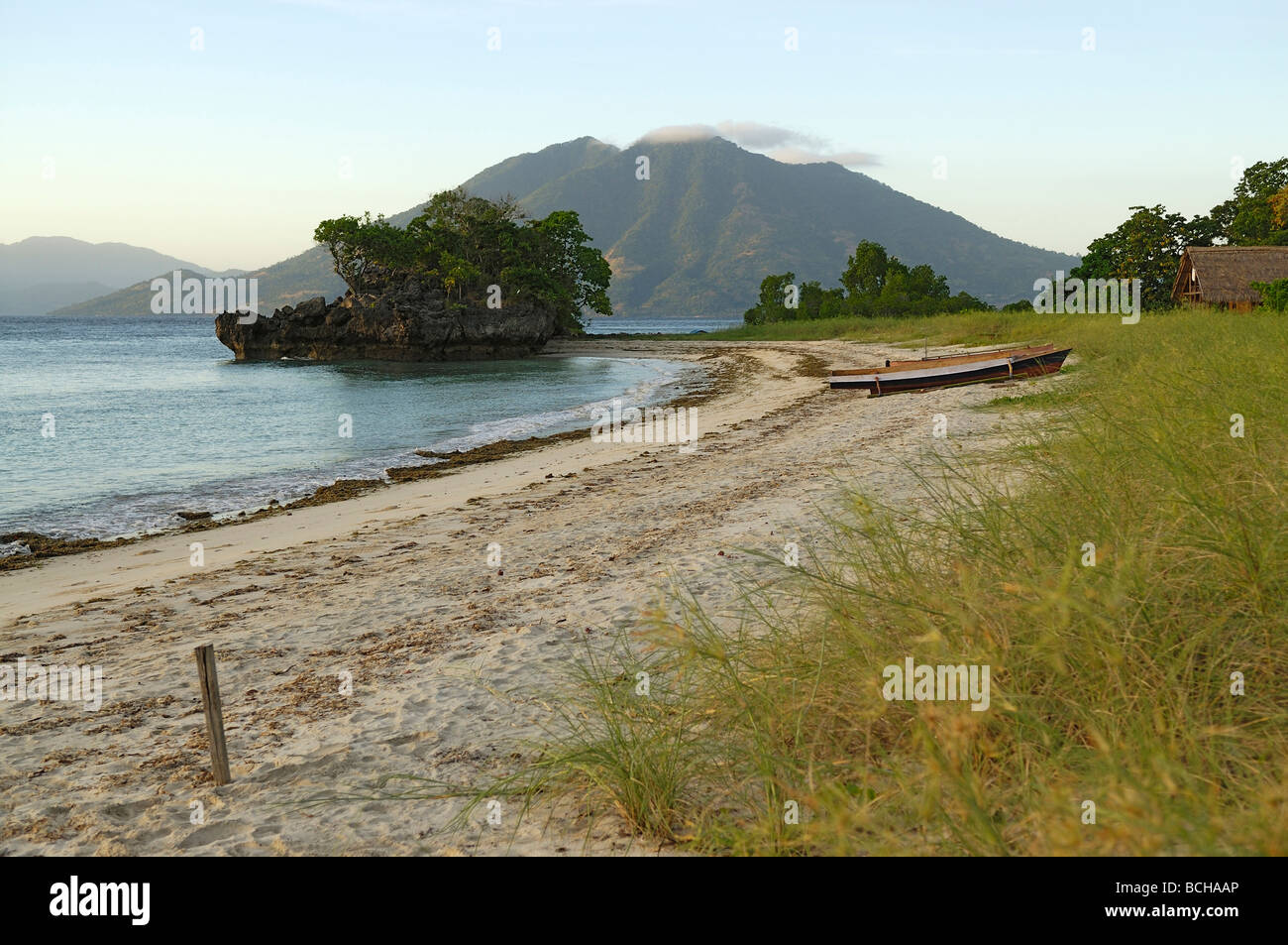Beach on Pantar Island Alor Archipelago Lesser Sunda Islands Indonesia ...