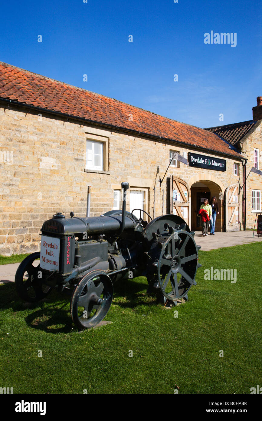 Ryedale Folk Museum Hutton le Hole North Yorks Moors England Stock ...
