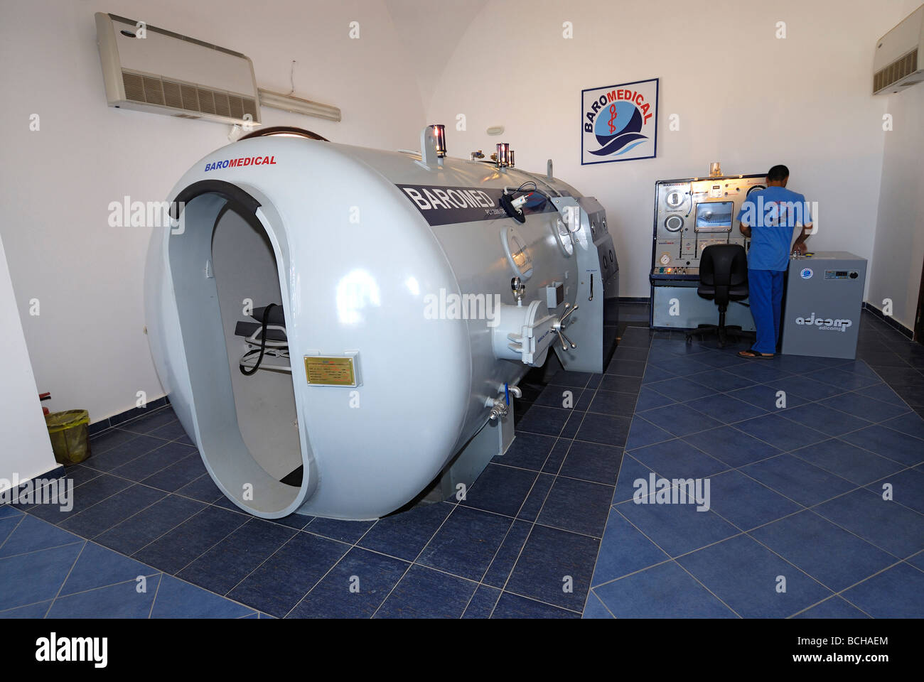 Decompression Chamber in Marsa Alam Marsa Alam Red Sea Egypt Stock ...
