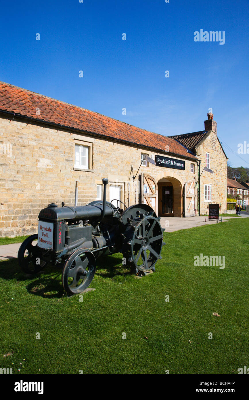 Ryedale Folk Museum Hutton le Hole North Yorks Moors England Stock ...