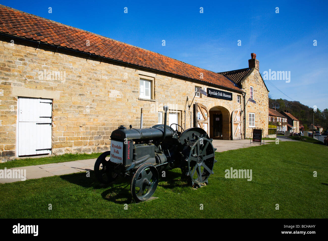 Ryedale Folk Museum Hutton le Hole North Yorks Moors England Stock ...
