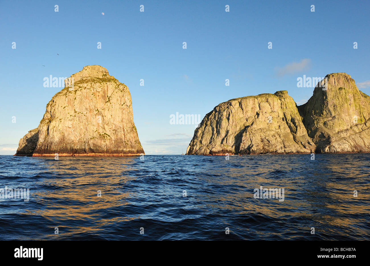 Rocks of Malpelo Island UNESCO World Heritage Site Colombia Stock Photo ...