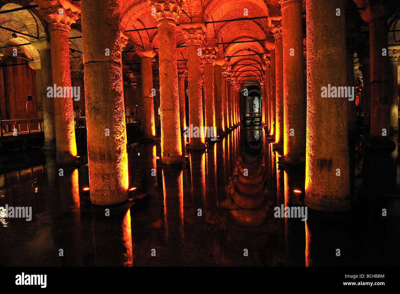 Yerebatan Sarayi Cistern Islanbul Turkey Stock Photo - Alamy