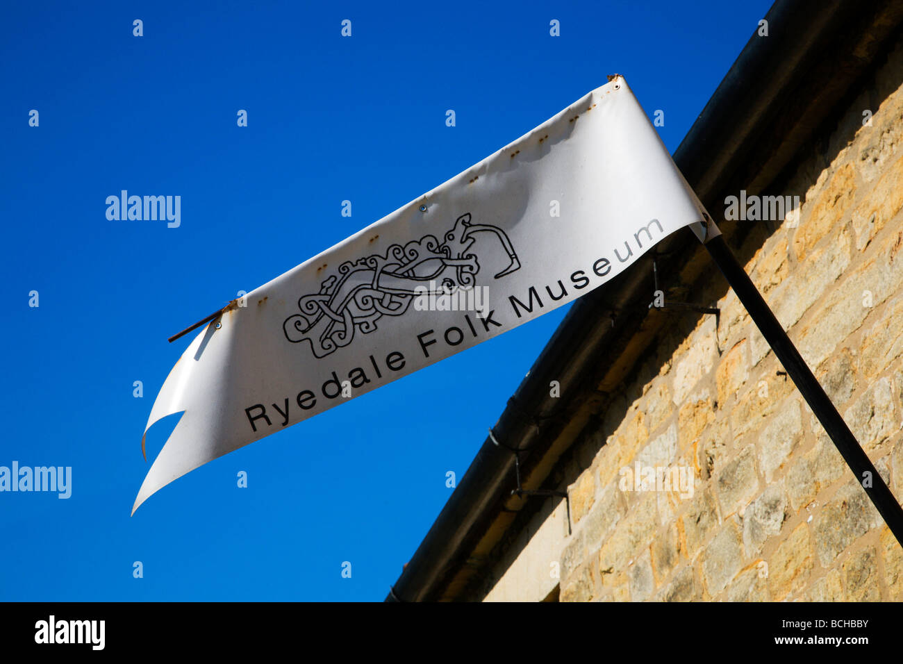 Ryedale Folk Museum Hutton le Hole North Yorks Moors England Stock ...