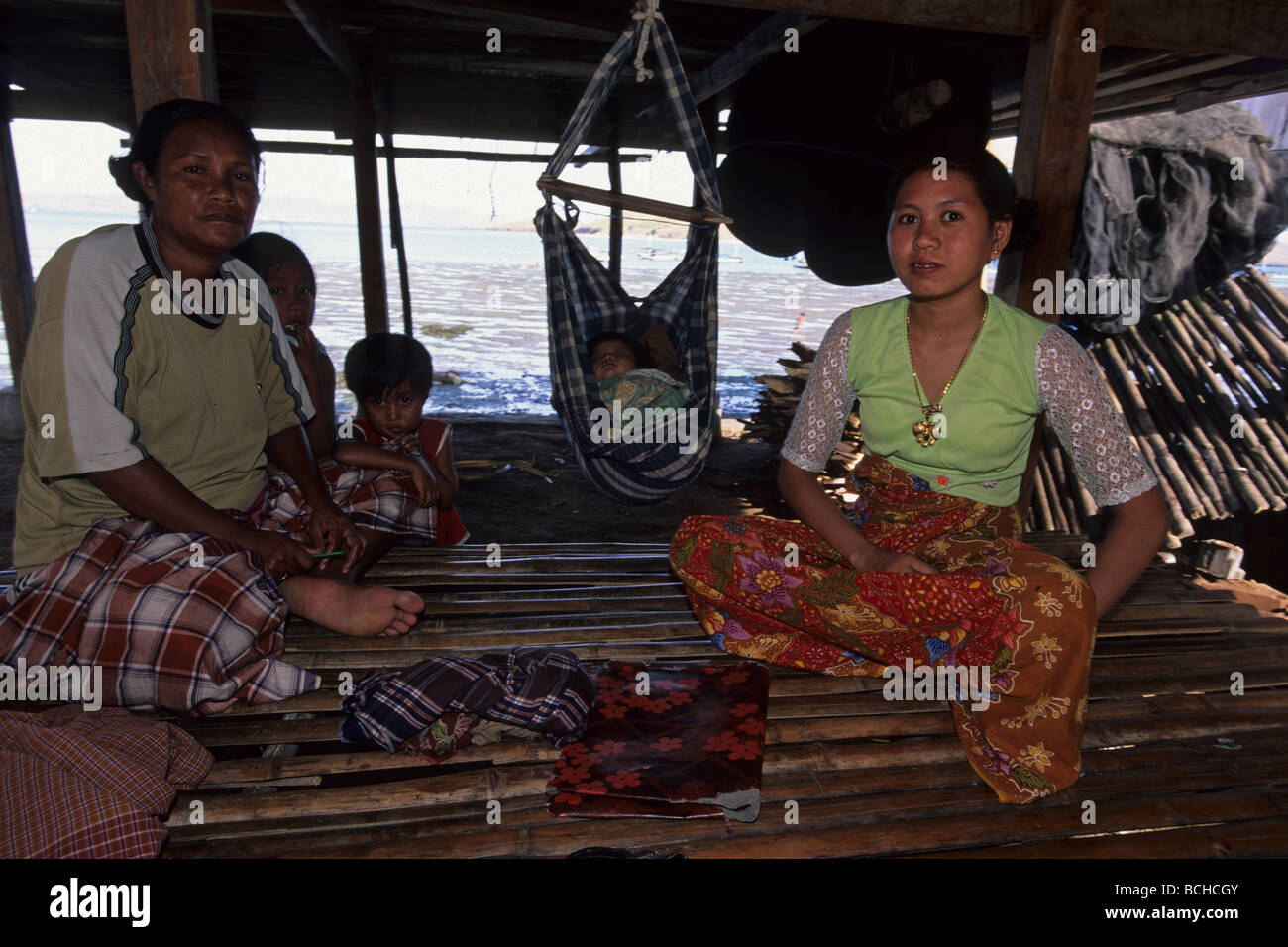 Family on Komodo Island Komodo National Park Lesser Sunda Islands ...