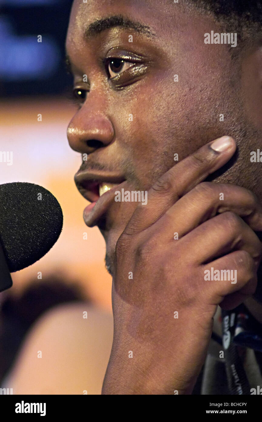 Reggie Styles a dj and rapper from sony records and bbc radio 1 extra ...