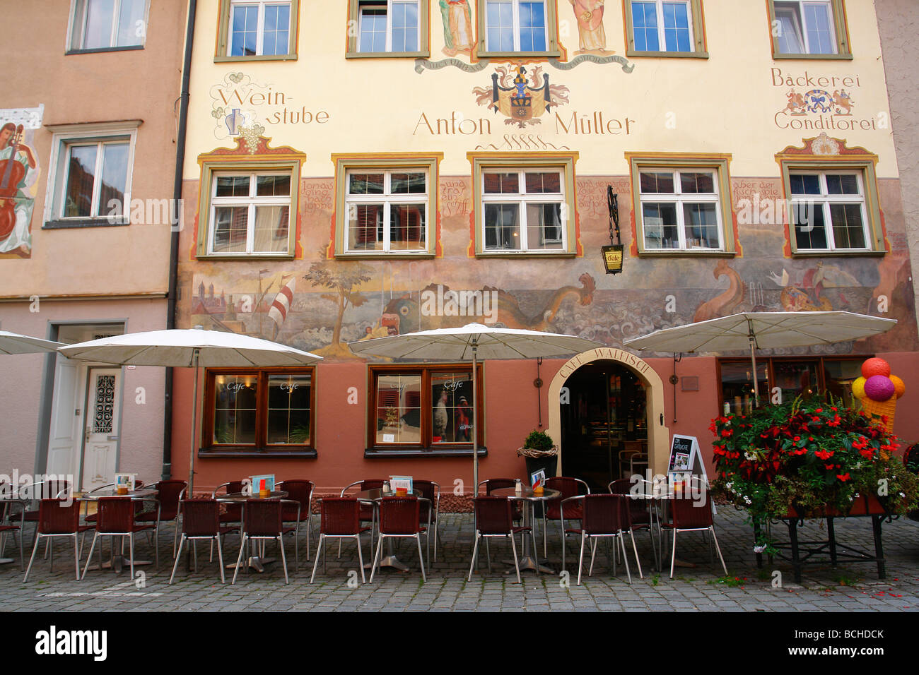 Pedestrian zone in wangen hi-res stock photography and images - Alamy