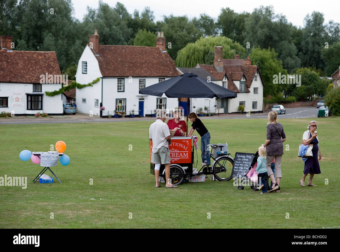 Village green fete old hi-res stock photography and images - Alamy