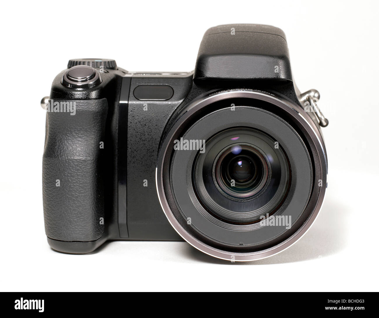 Black digital 35mm DSLR camera single lens reflex Stock Photo - Alamy