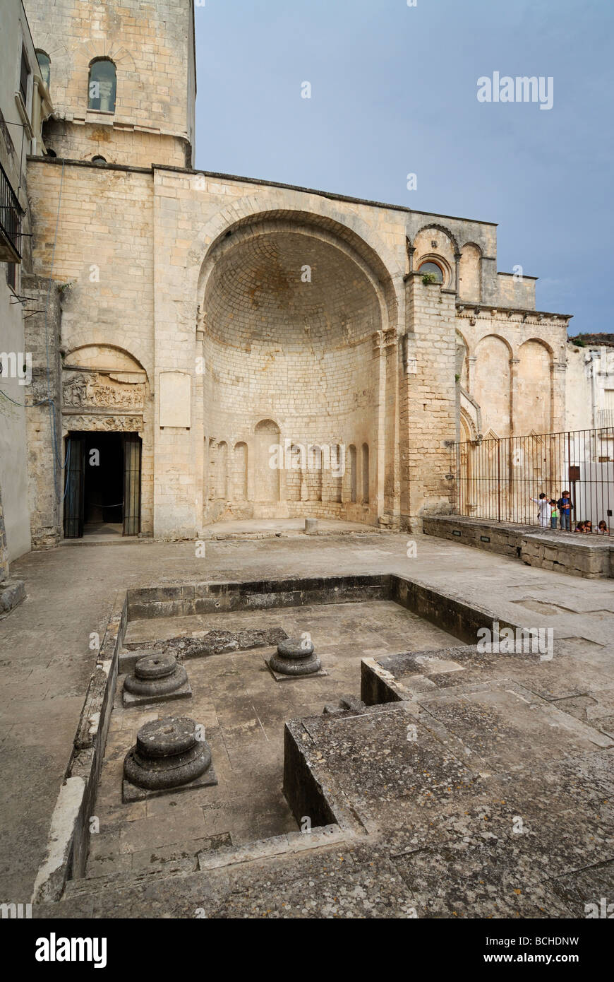 Monte Sant Angelo Puglia Italy Gargano Region Remains of the 12th C ...