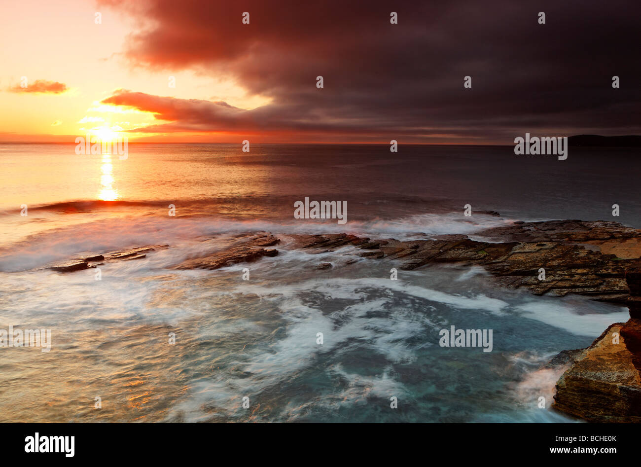 Birsay orkney sunset midsummer hi-res stock photography and images - Alamy