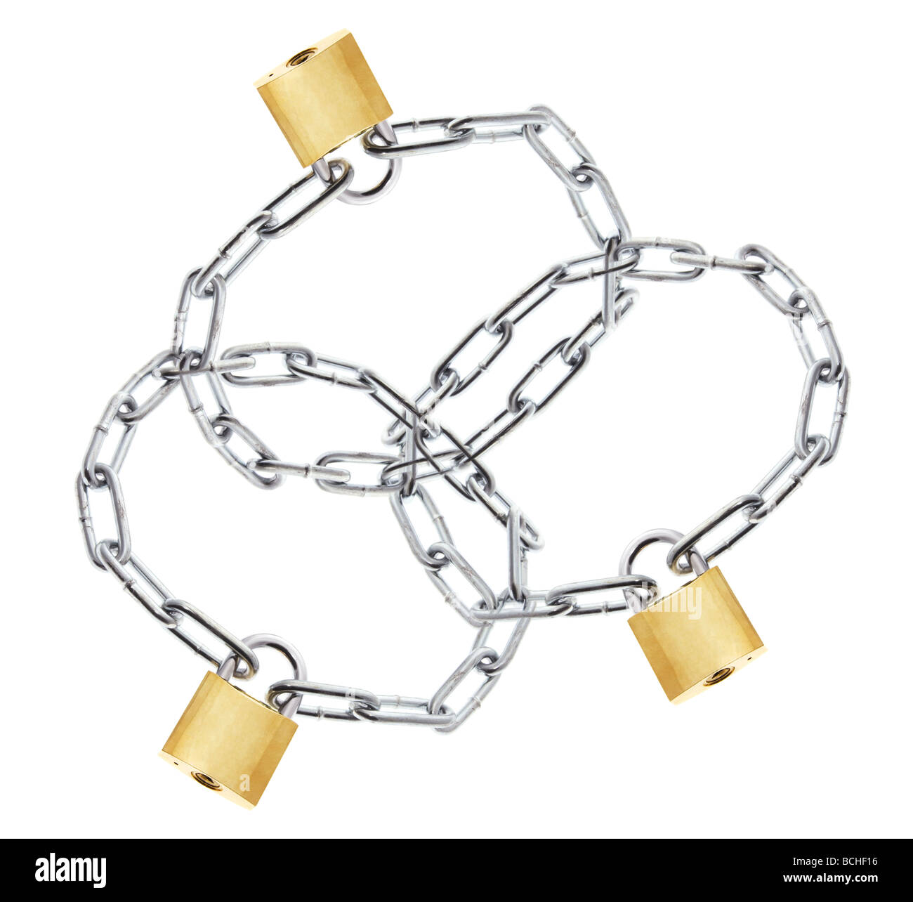 Padlocks and Chains Stock Photo - Alamy
