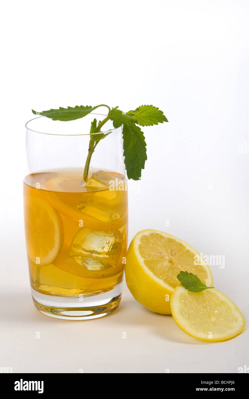 Iced tea set Stock Photo - Alamy