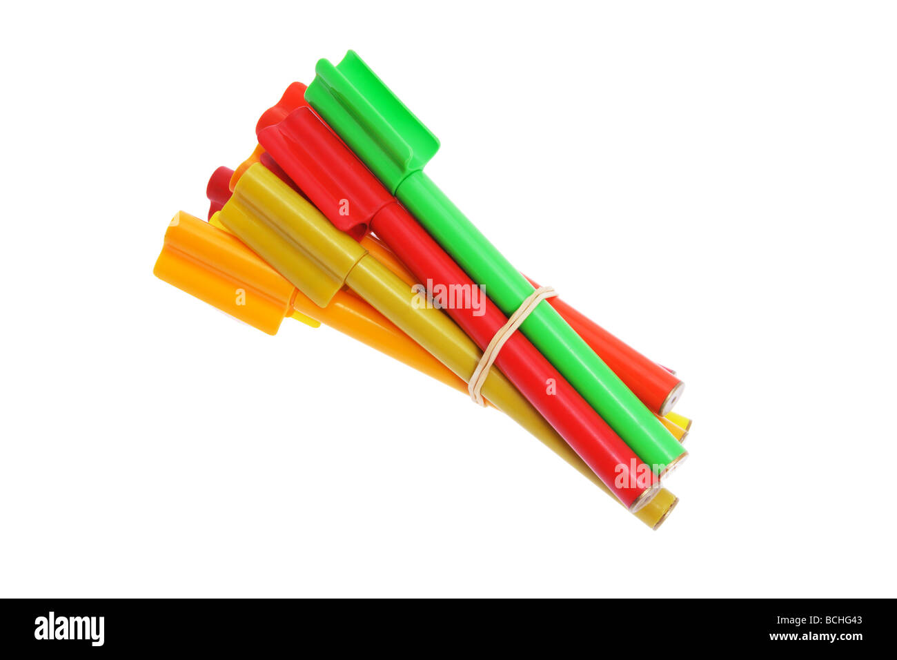 Bundle of Colouring Pens Stock Photo - Alamy