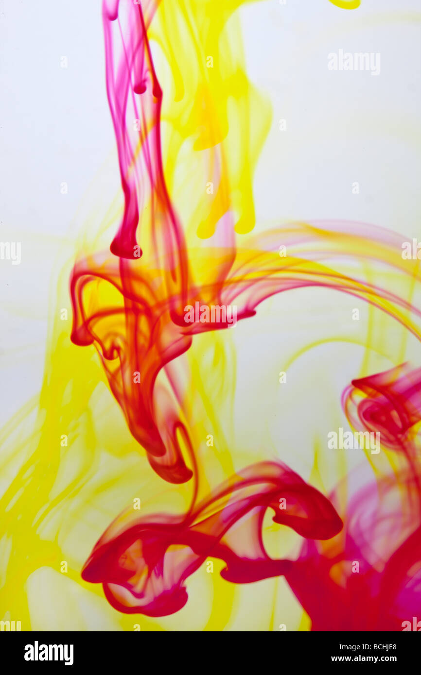 Abstract background of yellow and red color Stock Photo - Alamy