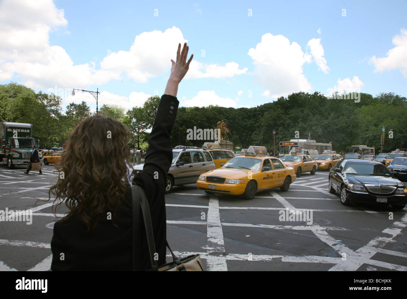 USA, New York, street scene Stock Photo - Alamy