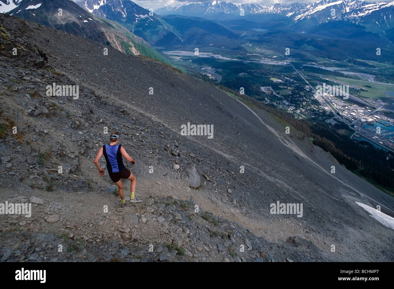 Mount marathon race alaska hi-res stock photography and images - Alamy