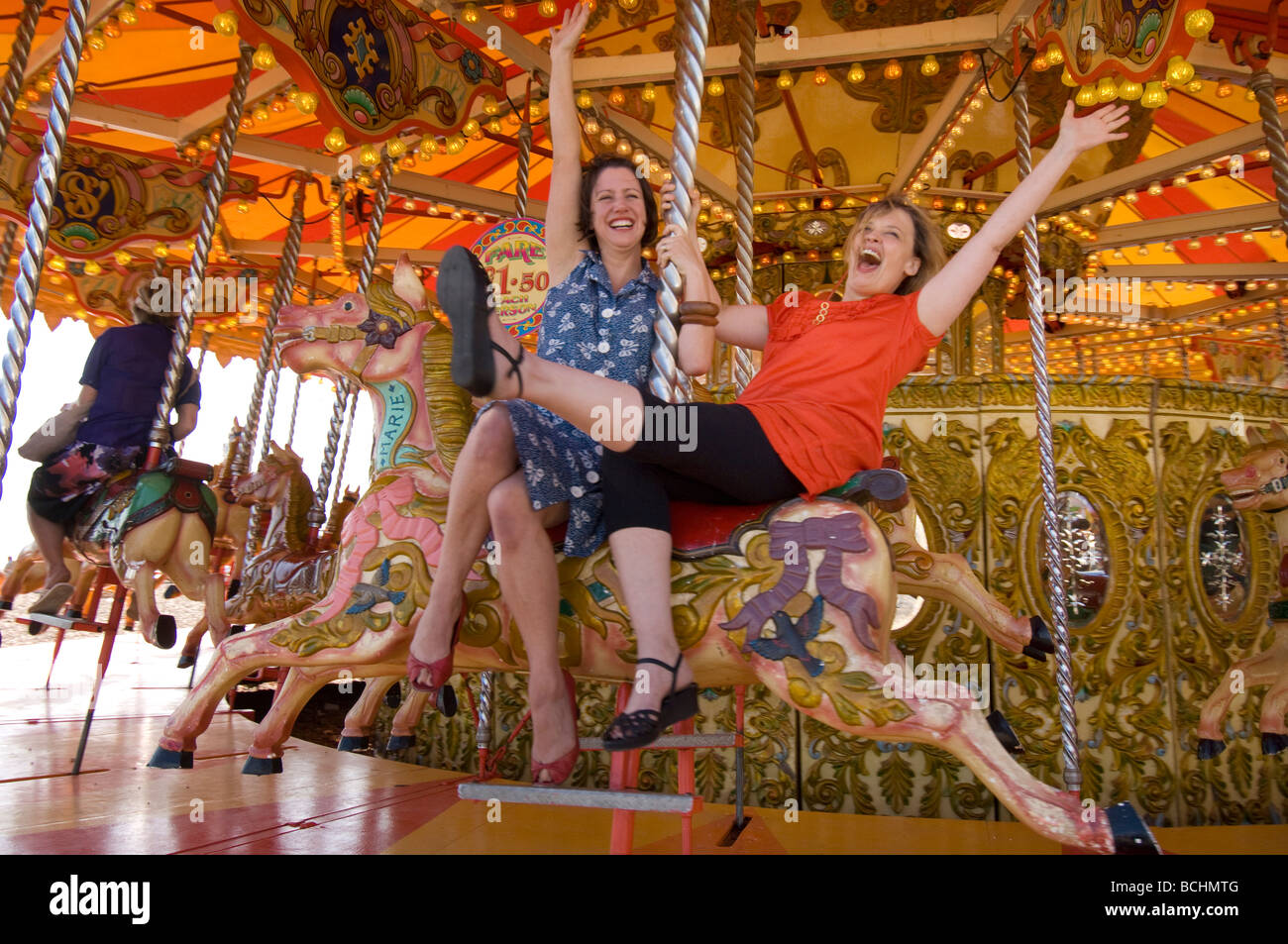 Fair carousel hi-res stock photography and images - Alamy