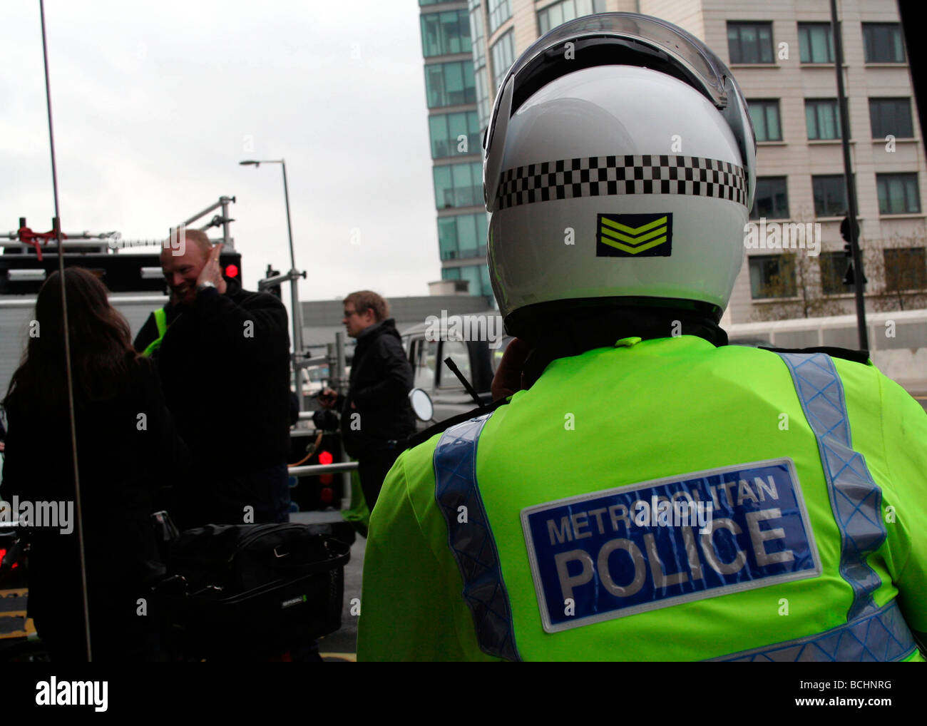 Met Police Motorcyclist High Resolution Stock Photography and Images ...