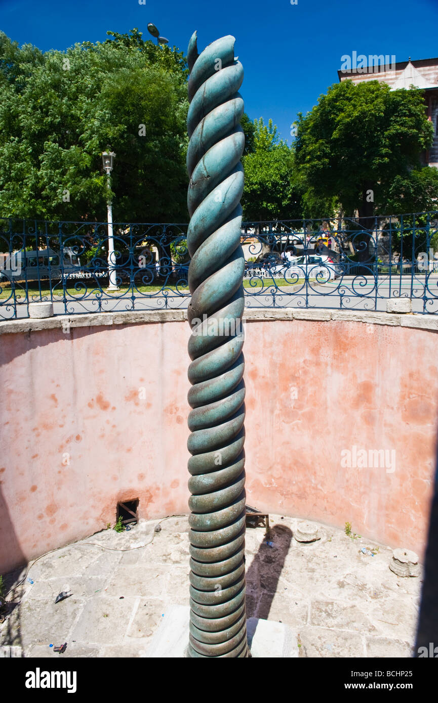 Turkey , Istanbul , Sultanahmet , Hippodrome , Serpentine Column from ...