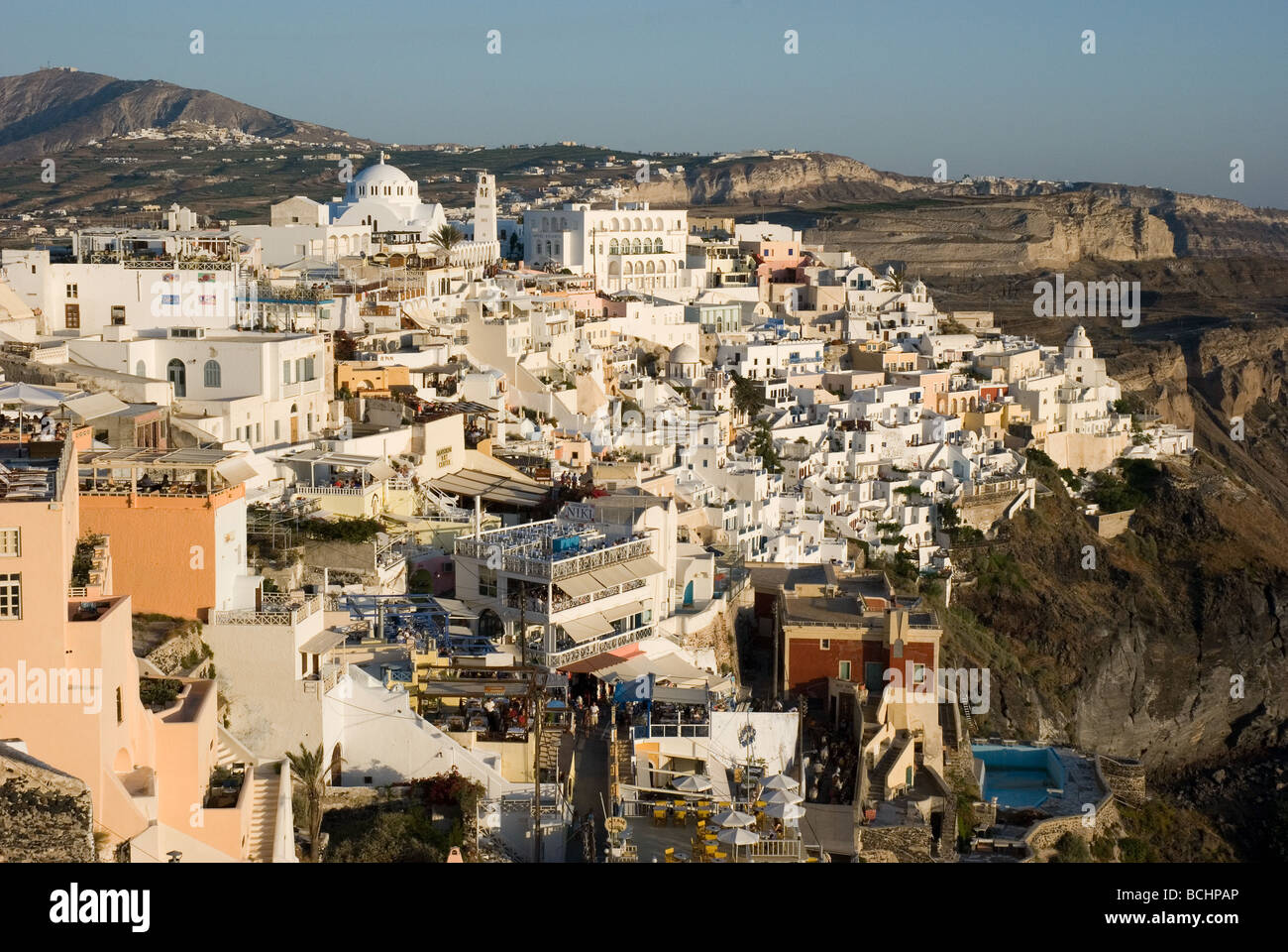 Greece greek island thira hi-res stock photography and images - Alamy