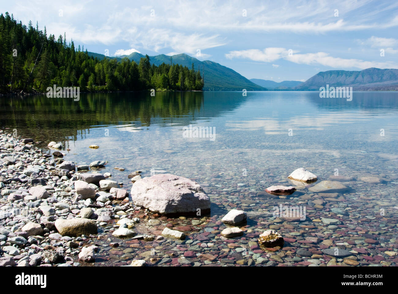 Lake McDonald in Glacier National Park Stock Photo - Alamy