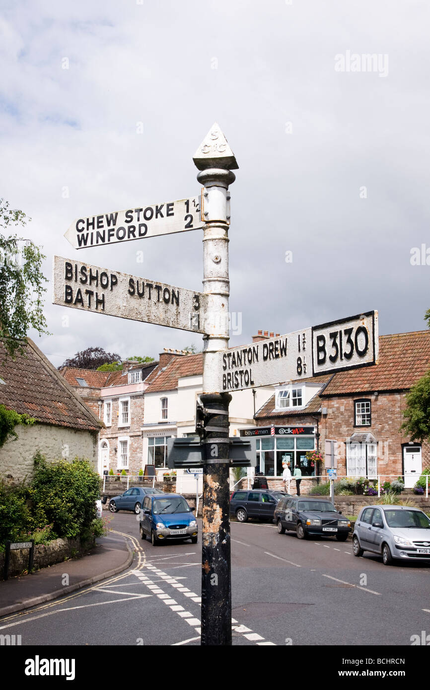 Chew magna Somerset England UK Stock Photo - Alamy