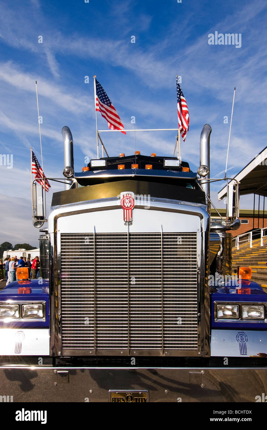 Large American Kammac truck on display at Haydock Park Truckfest ...