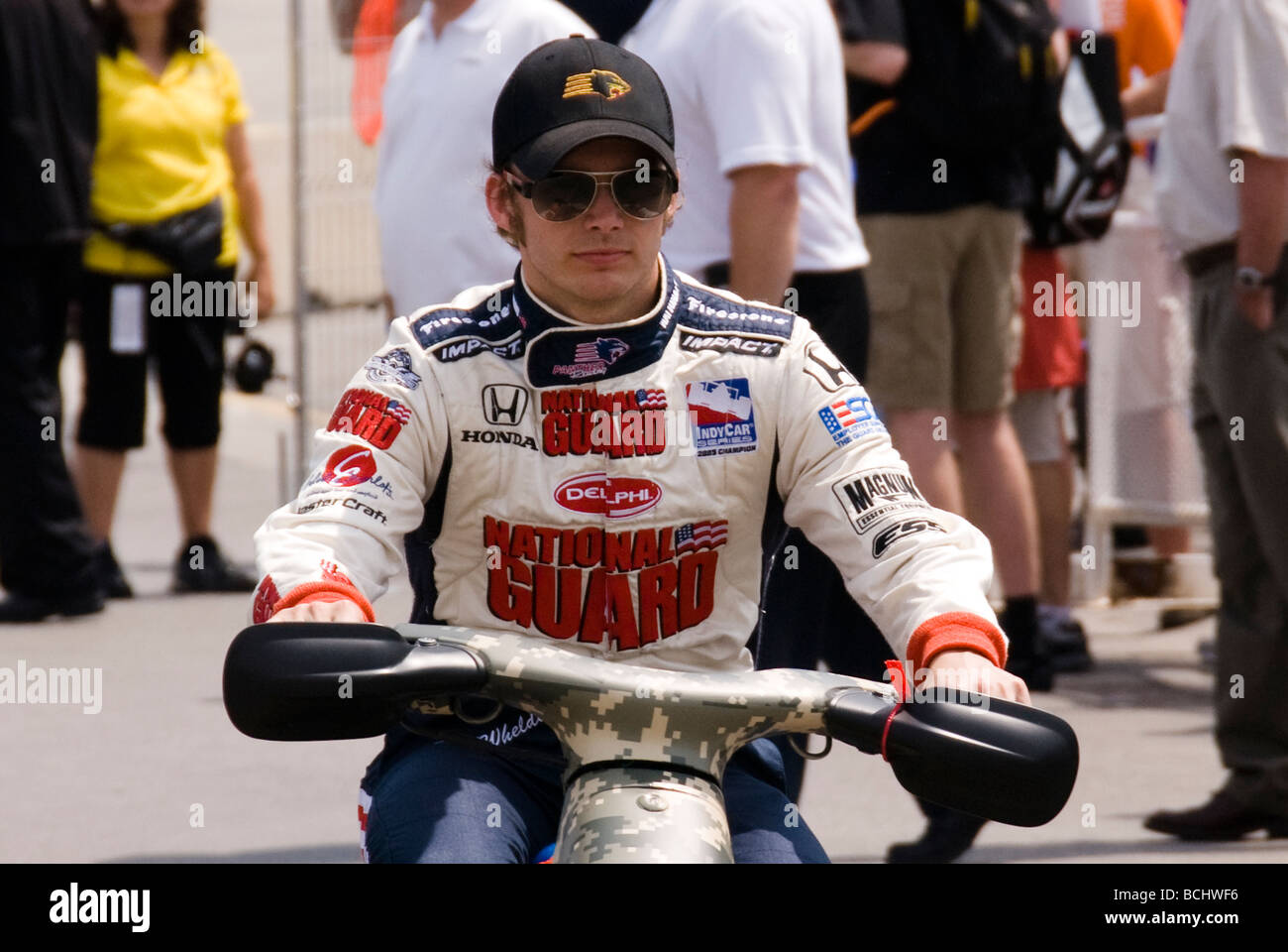 Dan Wheldon Helmet Damage