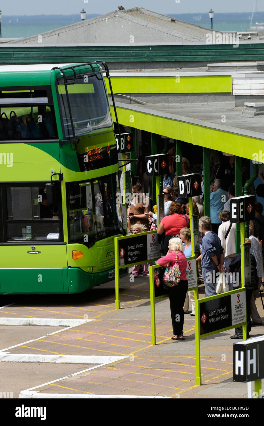 Passengers buses ryde bus station hi-res stock photography and images ...