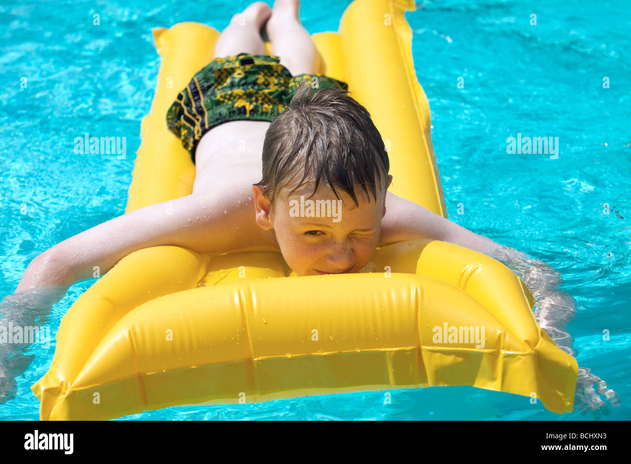 Lilo Water Bed Inflatable High Resolution Stock Photography and Images ...